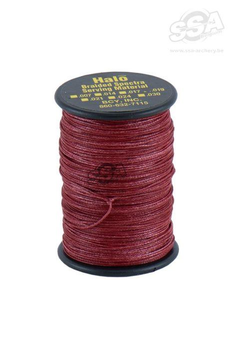 BCY Serving Material Braided Halo Dia .019 Jig Root Beer