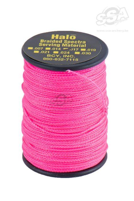 BCY Serving Material Braided Halo Dia .024 Jig Pink