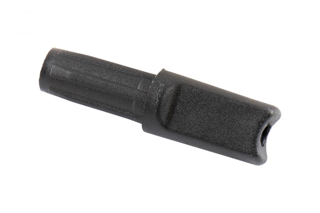 EK-POELANG HALFMOON NOCKS FOR COBRA R9 BOLTS - BLACK - 5/PK