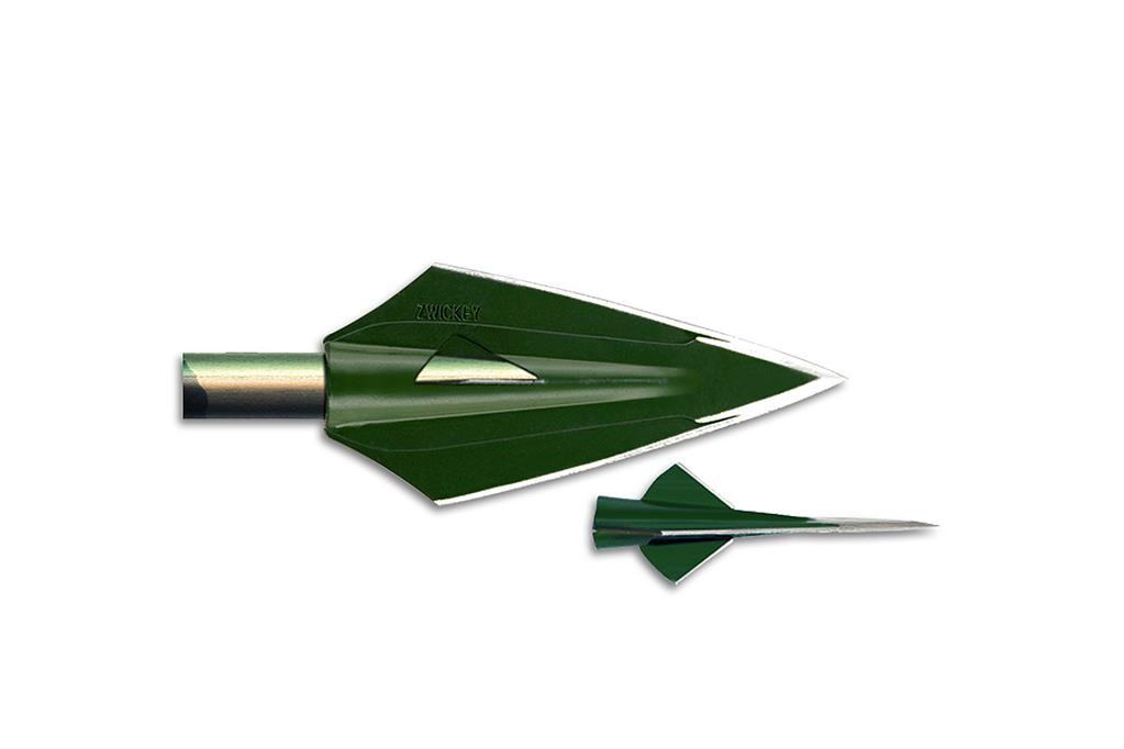 ZWIKEY FIXED BLADE BROADHEADS ESKIMO 4 BLADE 125 GRAINS 3KOM