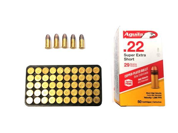 Aguila .22 SHORT High Velocity SP 29gr metak 1095fps