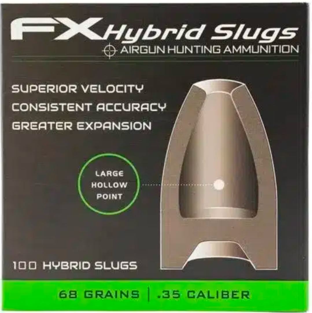 FX Hybrid Slugs 9mm .35 68grs. najkvalitetnijo streljivo za pcp puške
