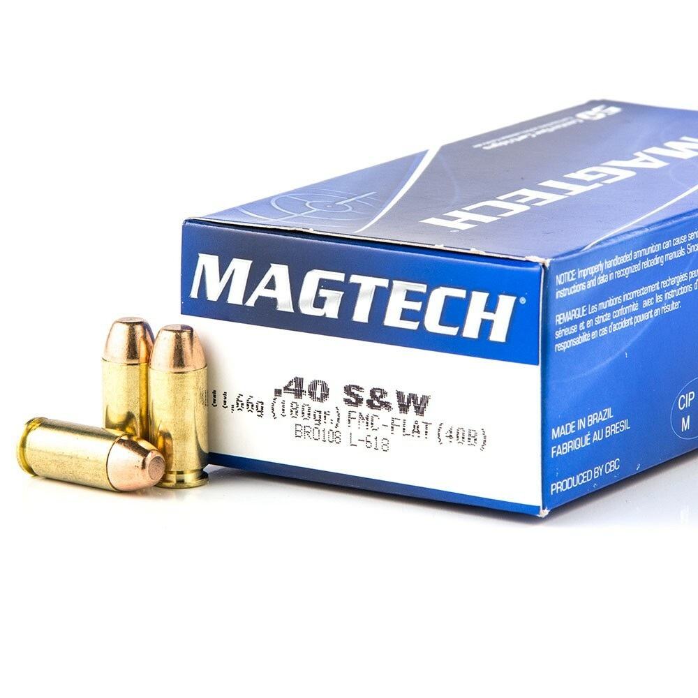 Magtech CBC .40 S&W 180grs FMJ
