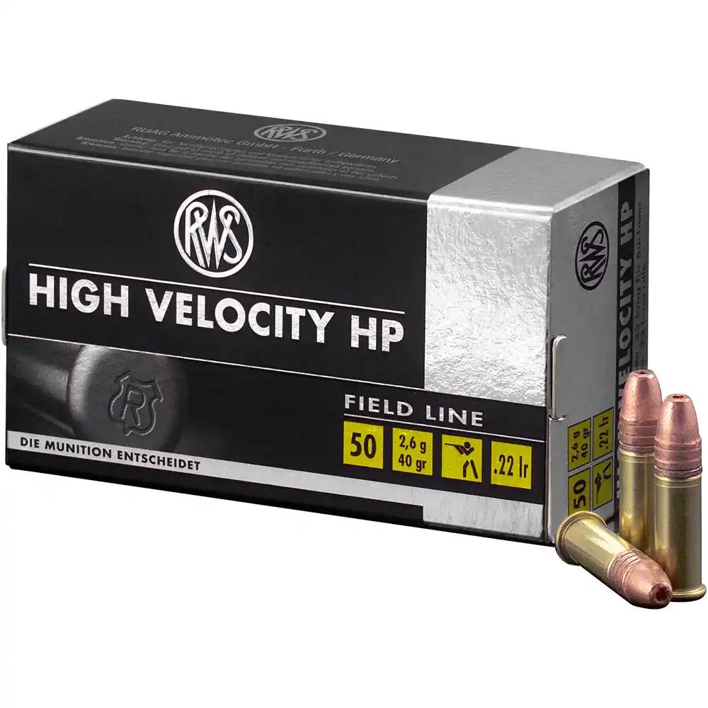 RWS High Velocity Hollow Point 22LR