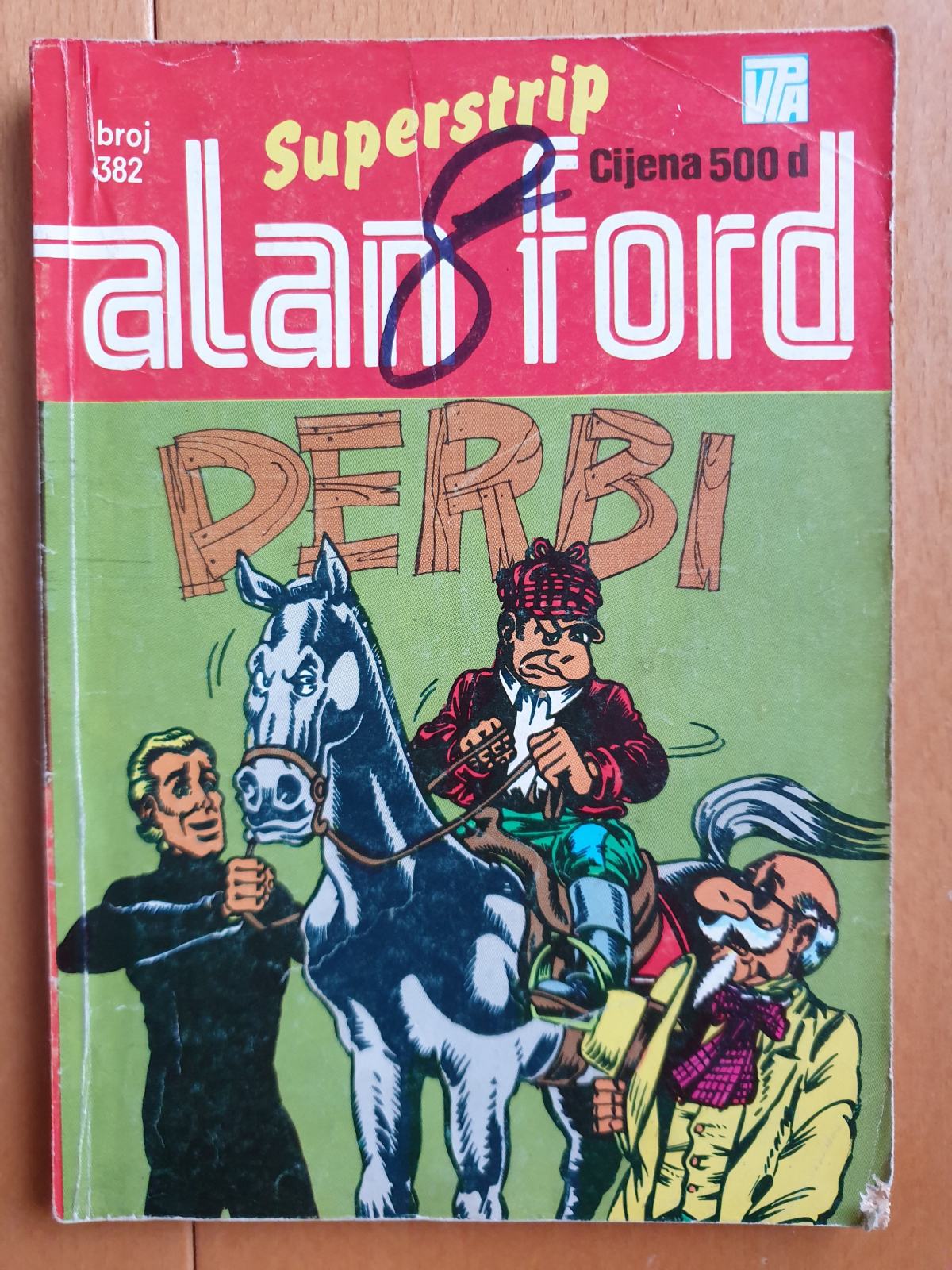 Alan Ford br.382, Derbi