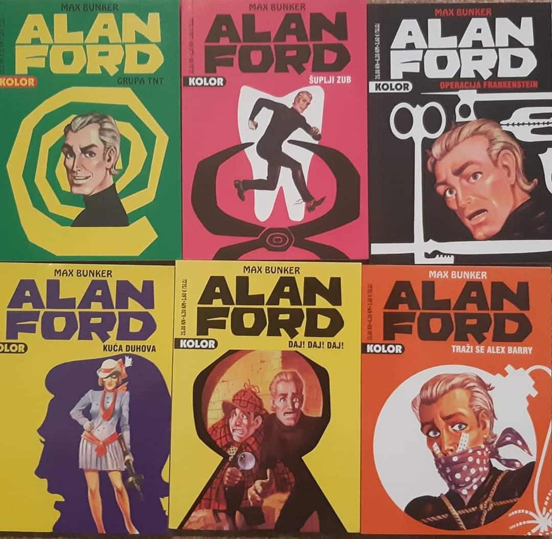 Alan Ford- kolor