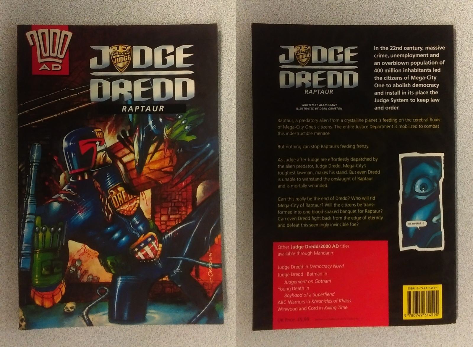 Judge Dredd -Raptaur
