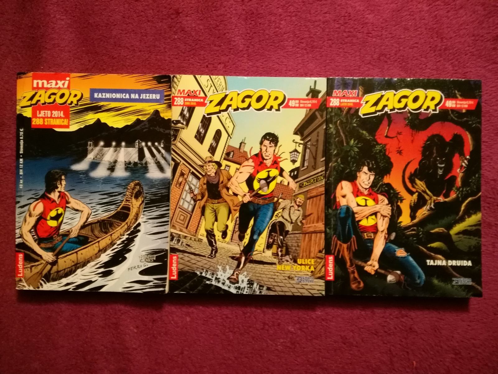 LOT Zagor maxi 2 komada