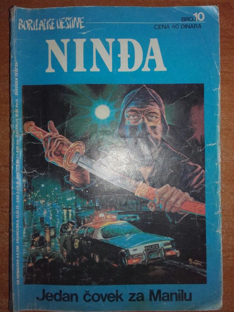 NINĐA BR. 10:JEDAN ČOVJEK ZA MANILU DEREK FINEGAN