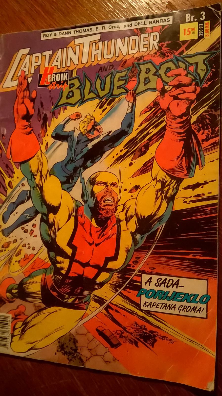 strip captain thunder