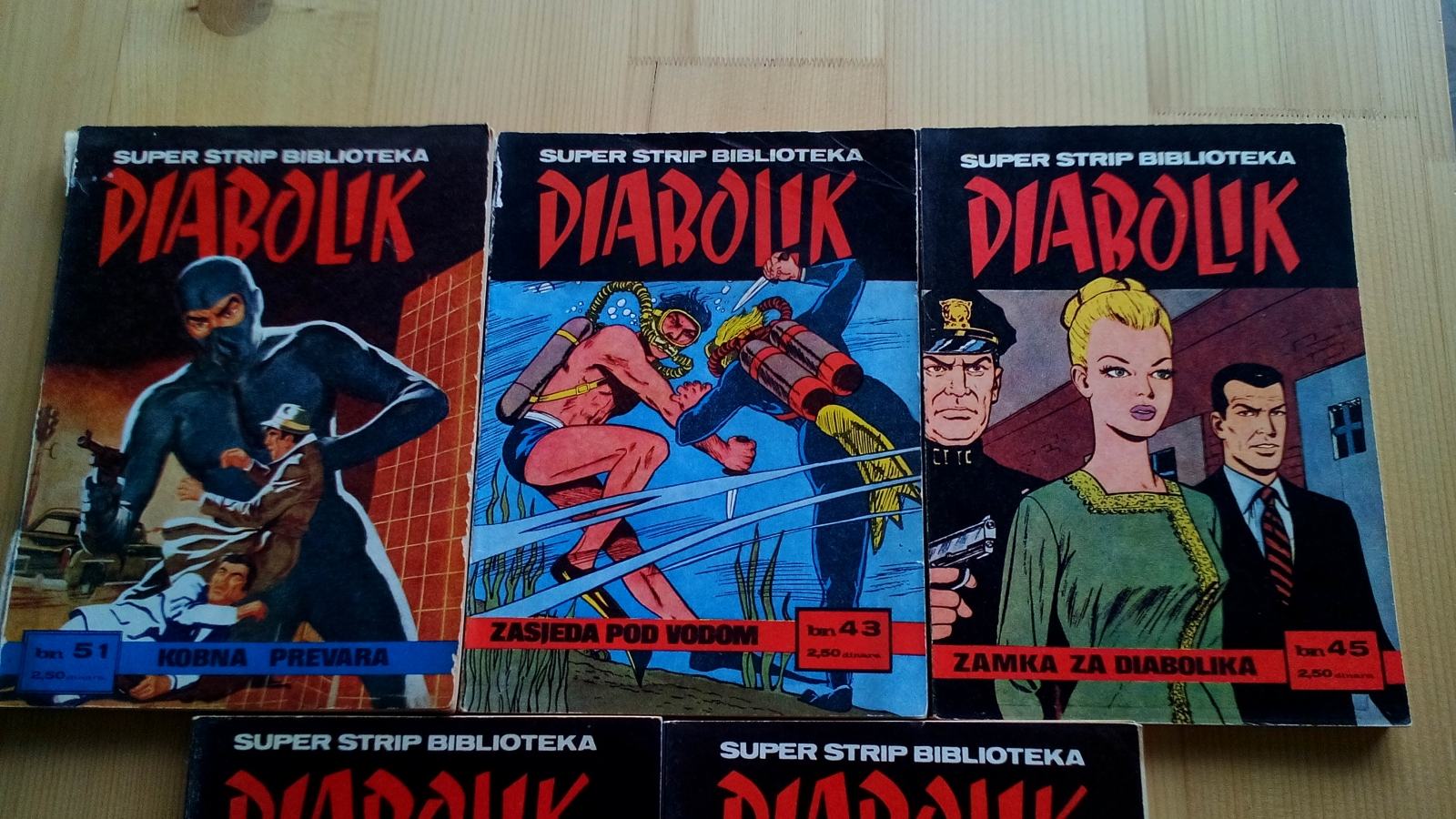 SUPER STRIP BIBLIOTEKA - DIABOLIK