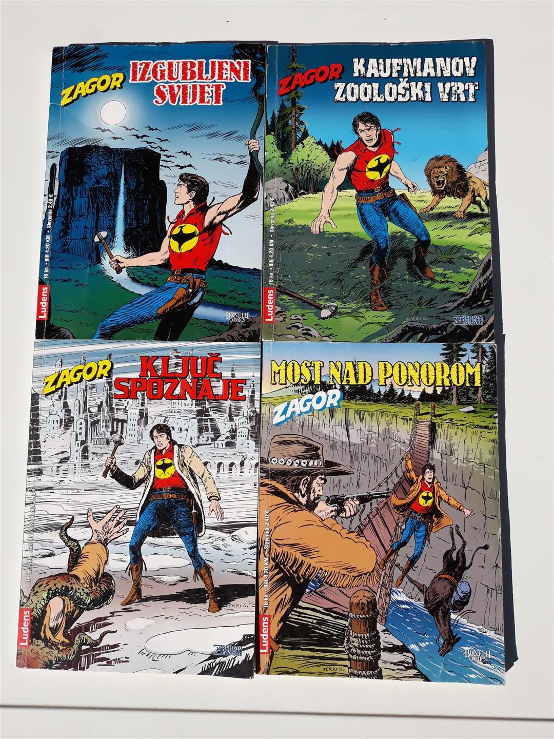Zagor 12 kom. + Maxi
