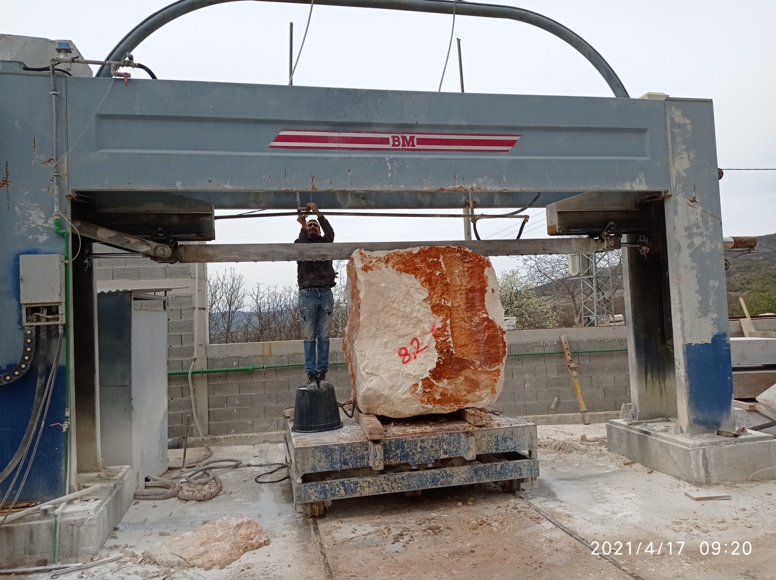 BM MONOLAMA SUPER 800 stroj za rezanje kamena