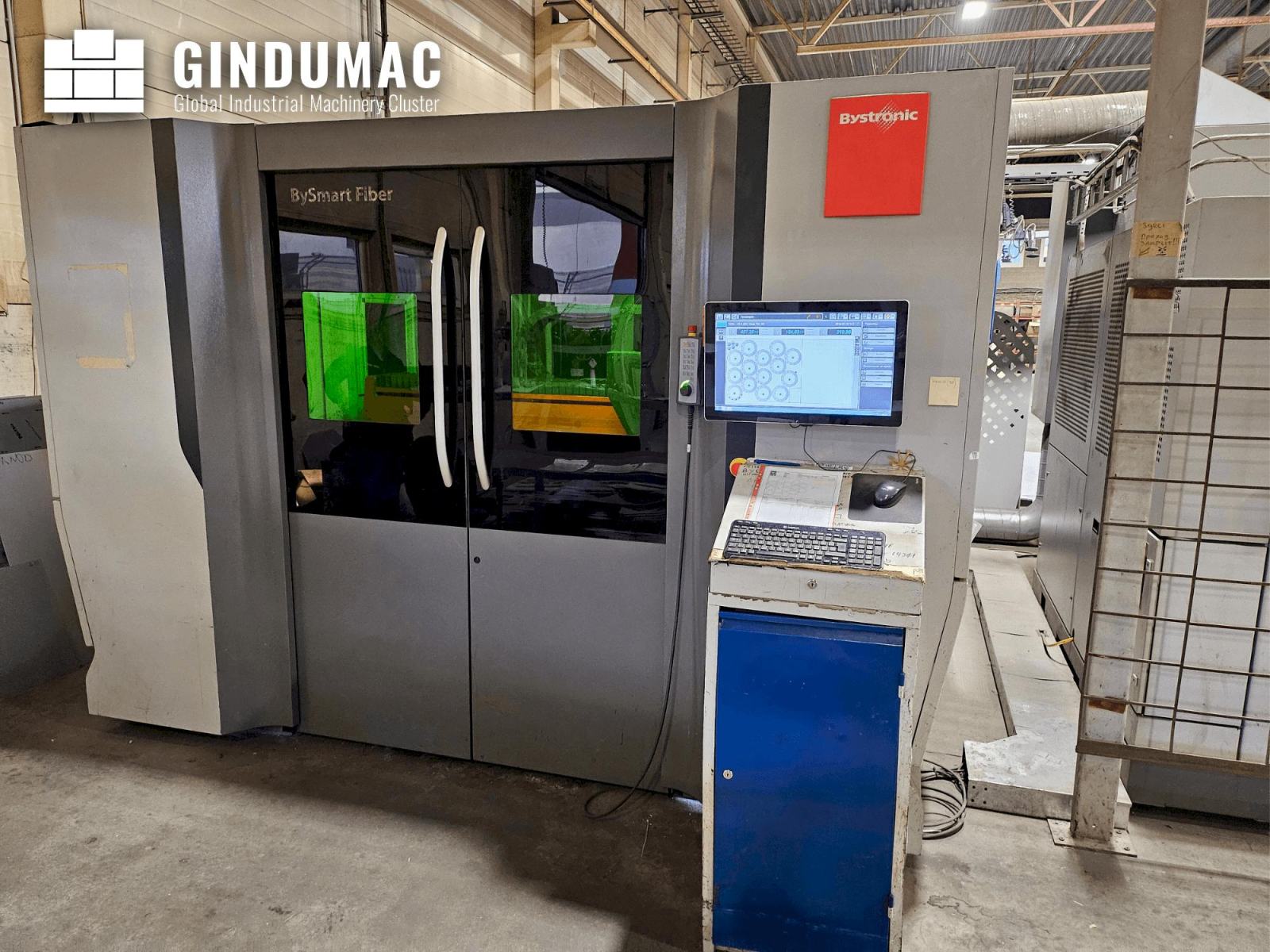 BYSTRONIC BySmart Fiber 3015 6KW stroj za lasersko rezanje