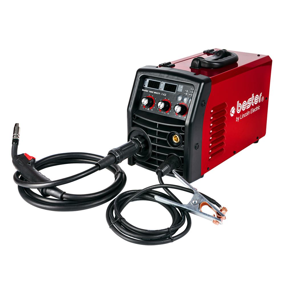 LINCOLN BESTER 190C MULTI (180A, 230V, MIG, REL, TIG)