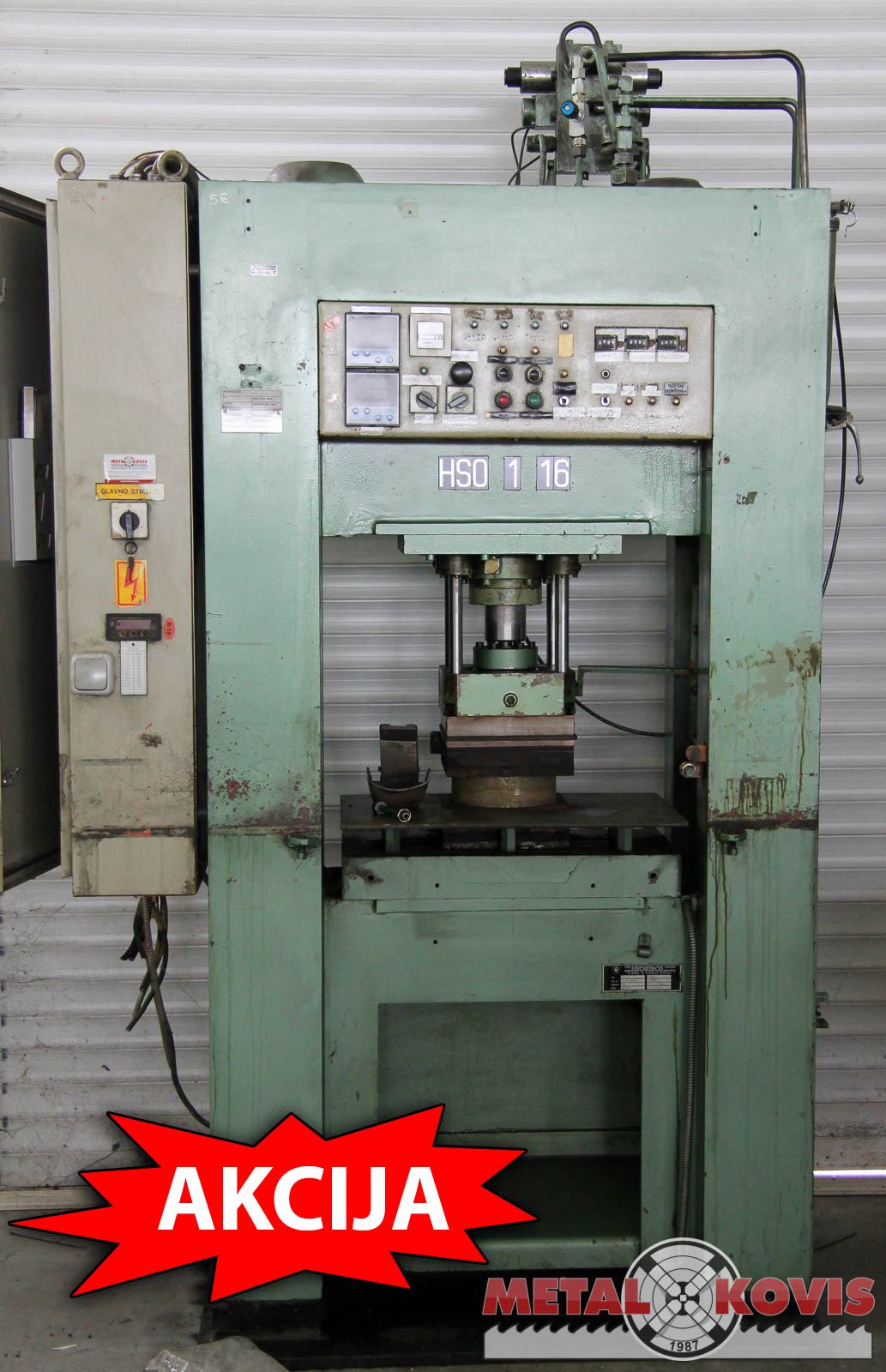Hidraulična preša Litostroj HSO-1-16, 15 t