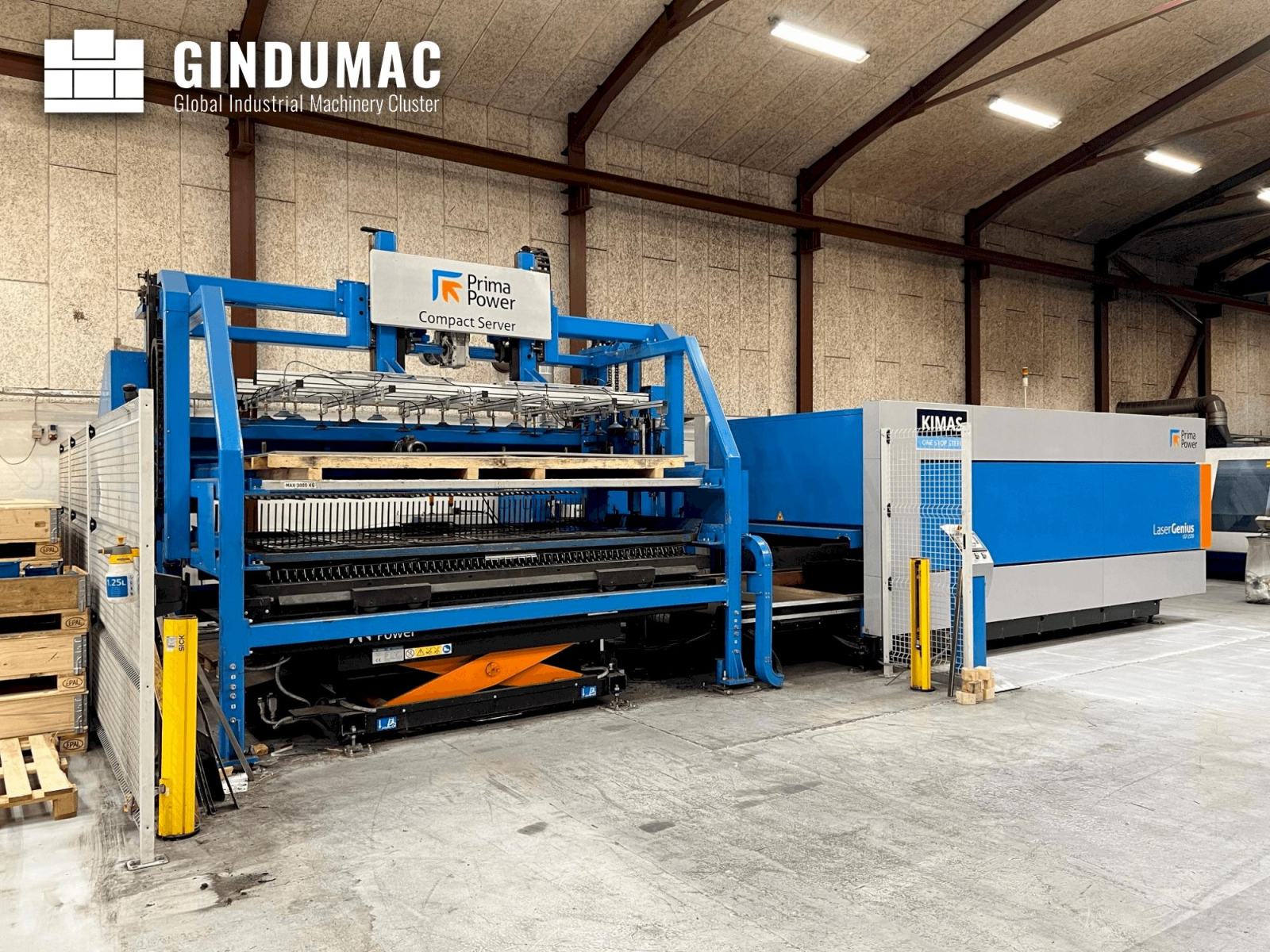 Rabljeni Prima Power Laser Genius 1530 | Fiber laserski rezač