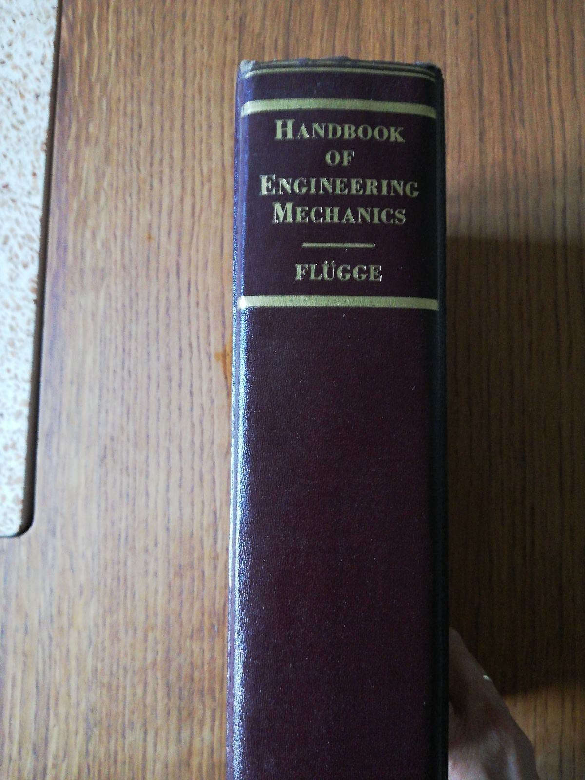 W.Flugge: Handbook of engineering mechanics, 60e