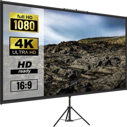 16:9 platno za projektor 4K HD platno sa stativom, područje projekcije