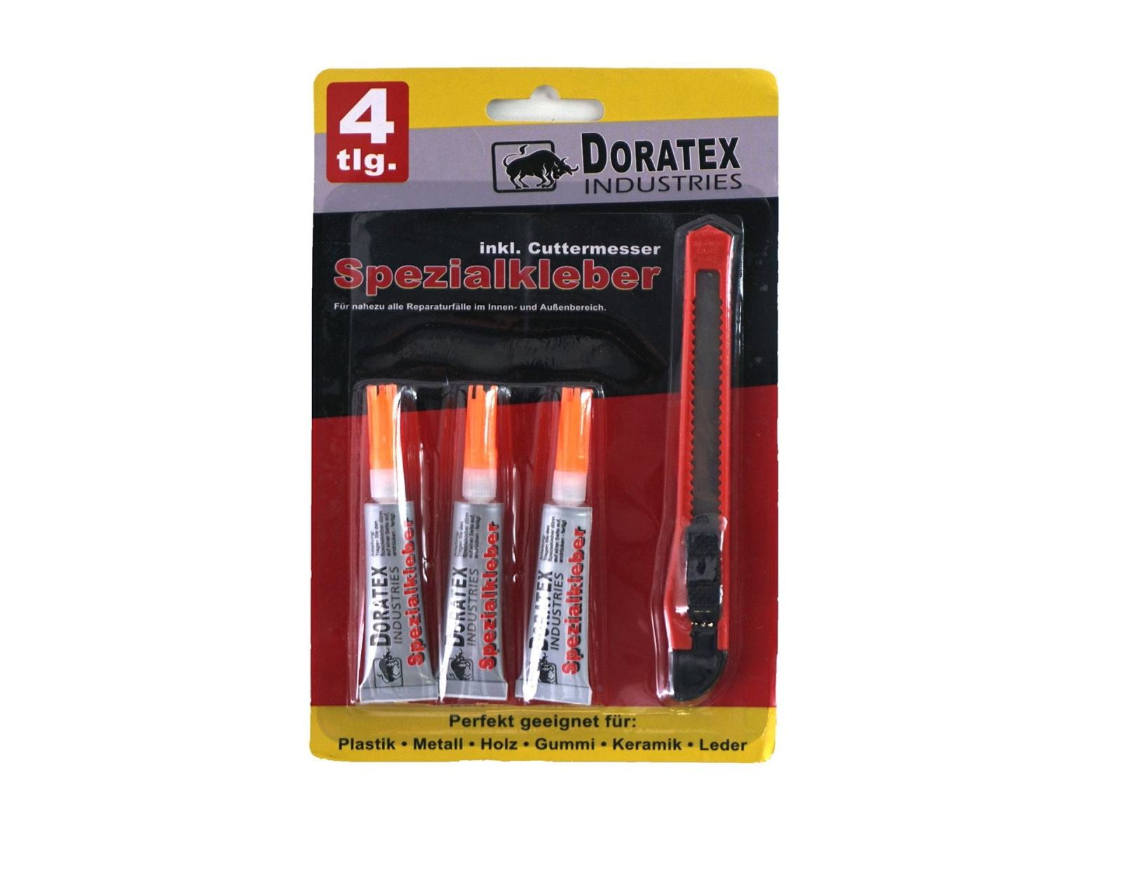 3x specijalno brzo drugo ljepilo + nož