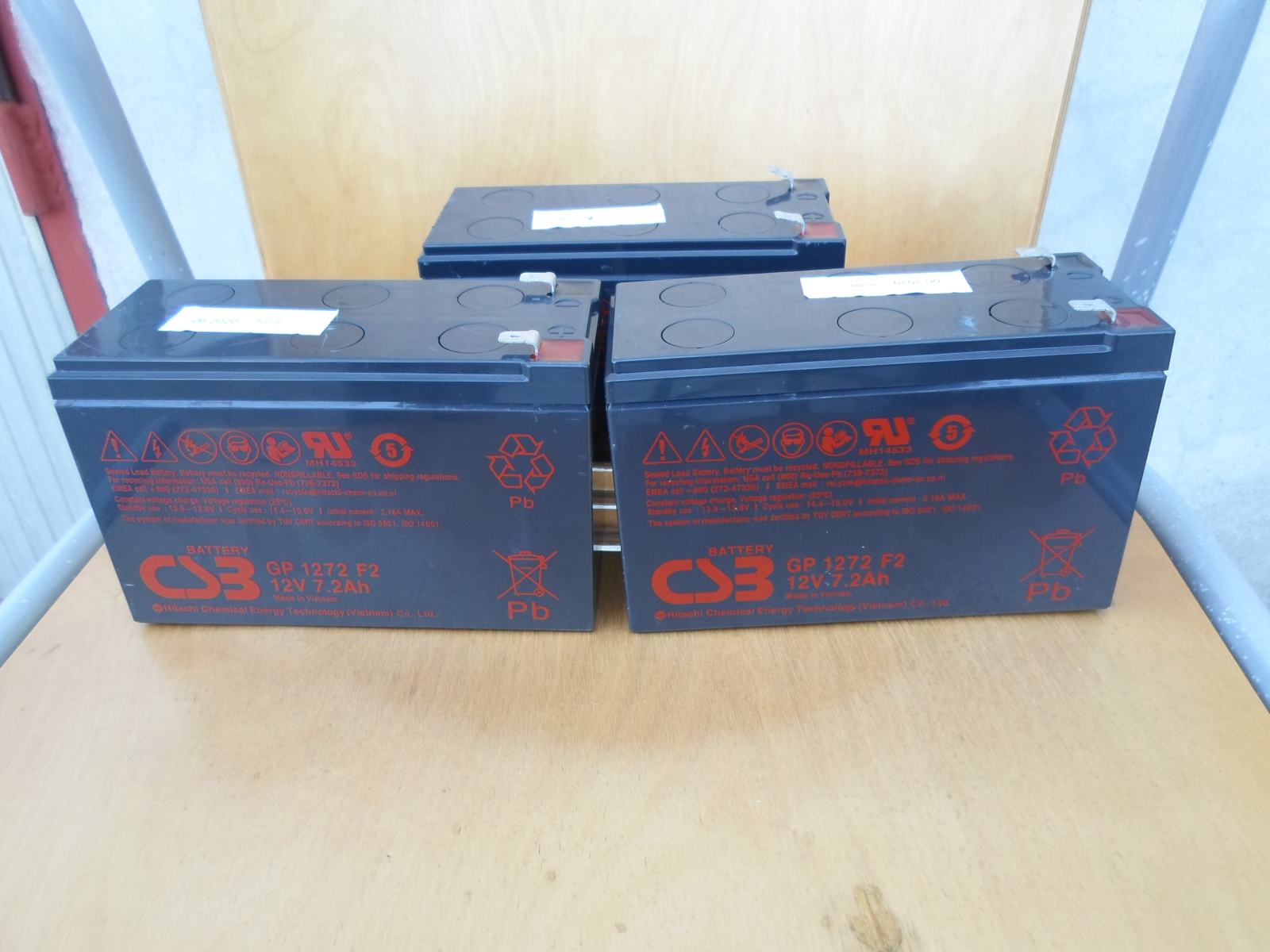 Akumulatori 12 V, 7,2 Ah