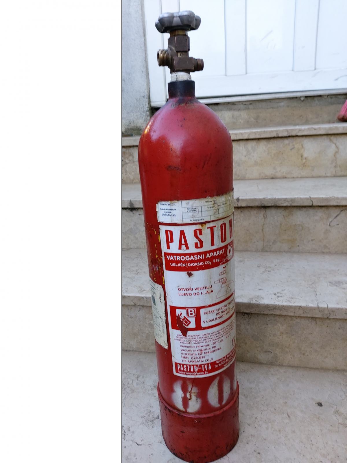 Boca 5 kg sa ventilom za CO2