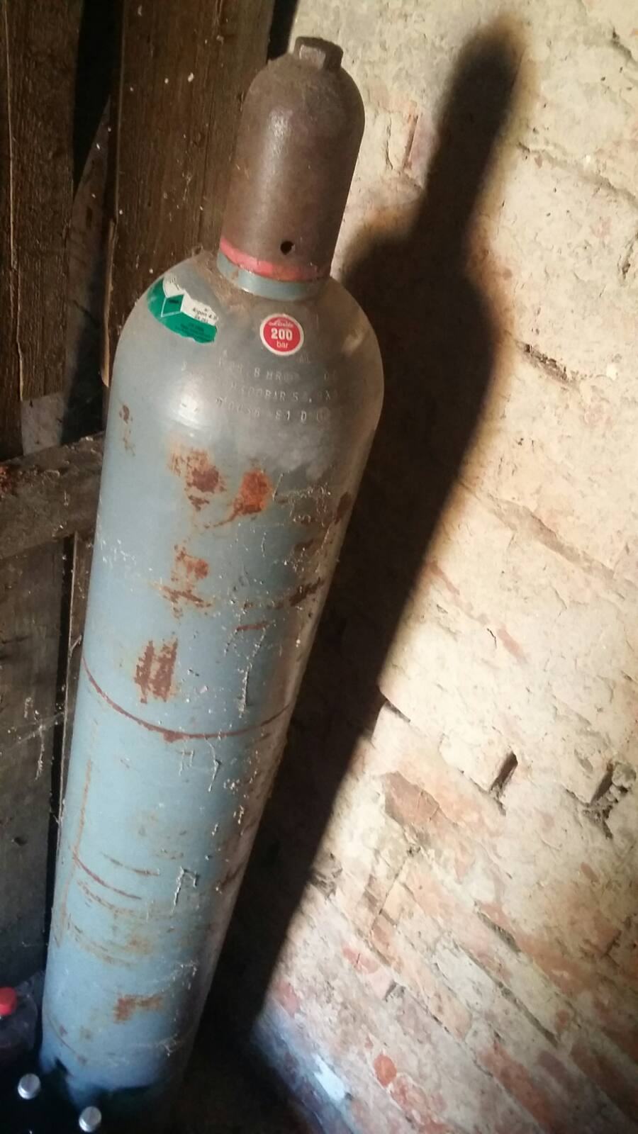 Boca za tehnički plin Argon velika 200 bara