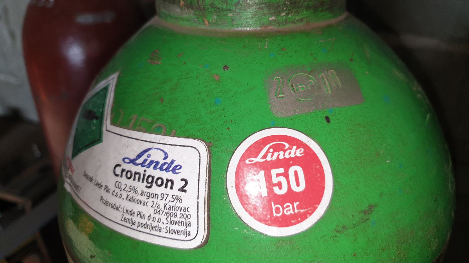 Boce MESSER acetilen LINDE Cronigon