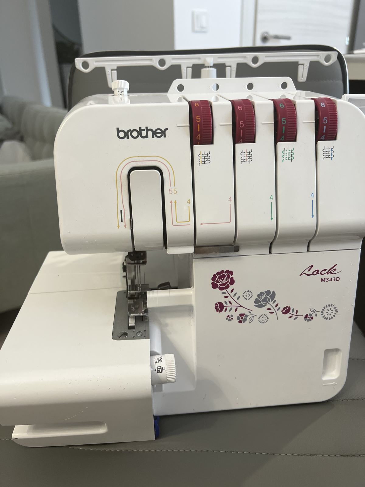 Brother M343D Overlock - endlerica