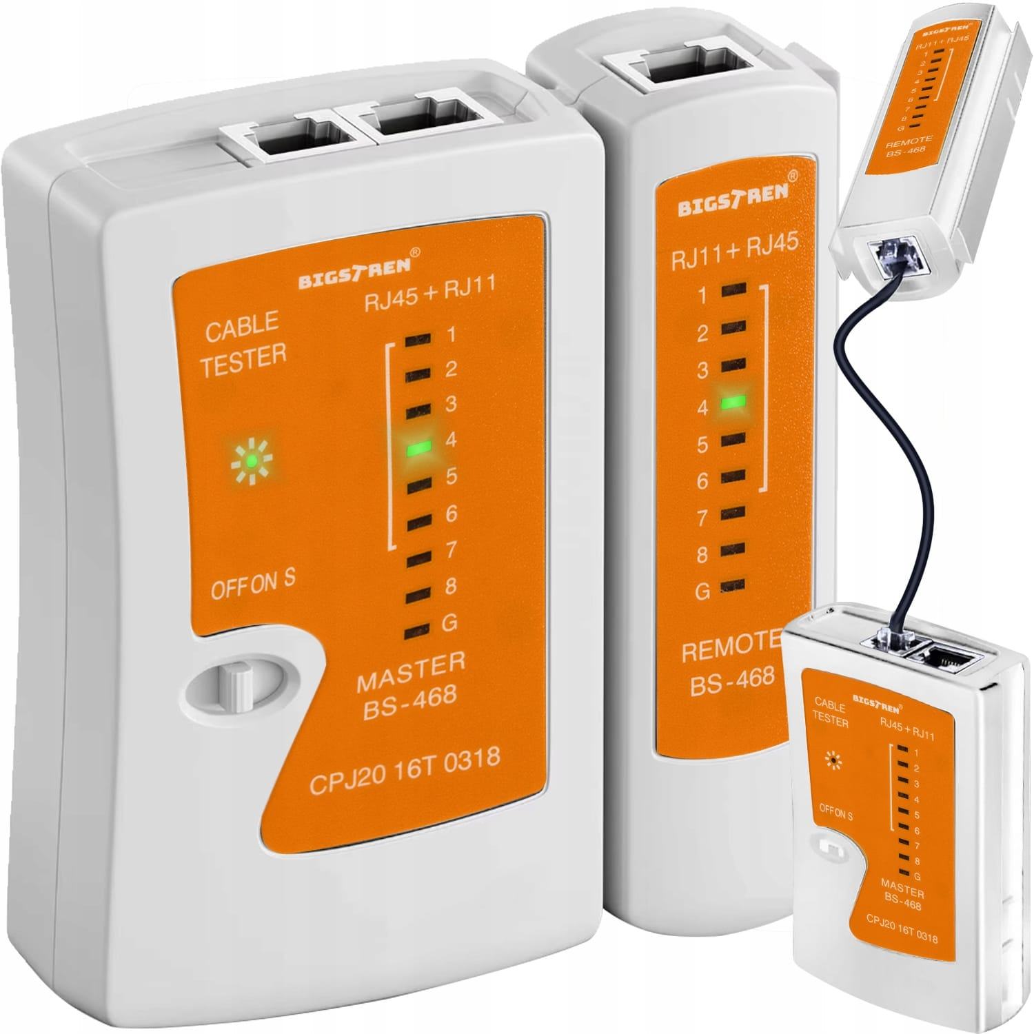 Digital UTP Tester Network CABLES RJ45 RJ11