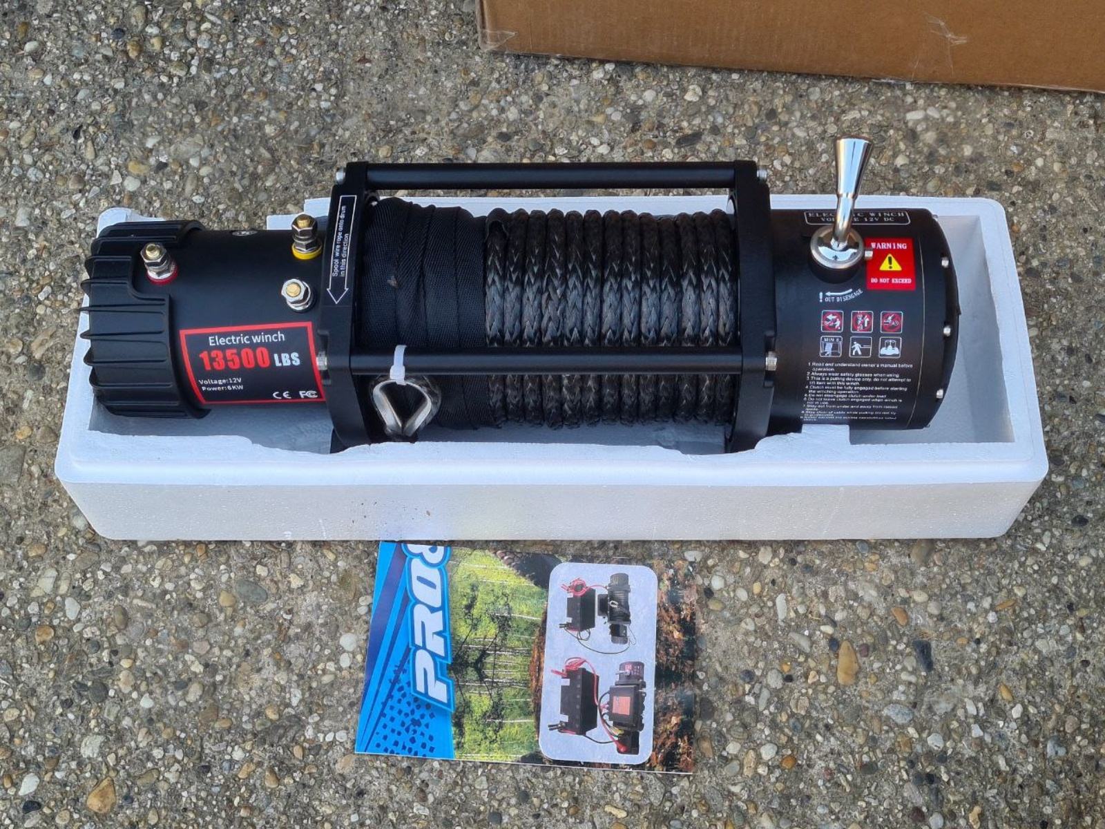 ️ ELEKTRIČNO VITLO 12V 6 TONA