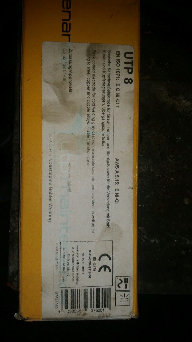 Elektrode UTP 8