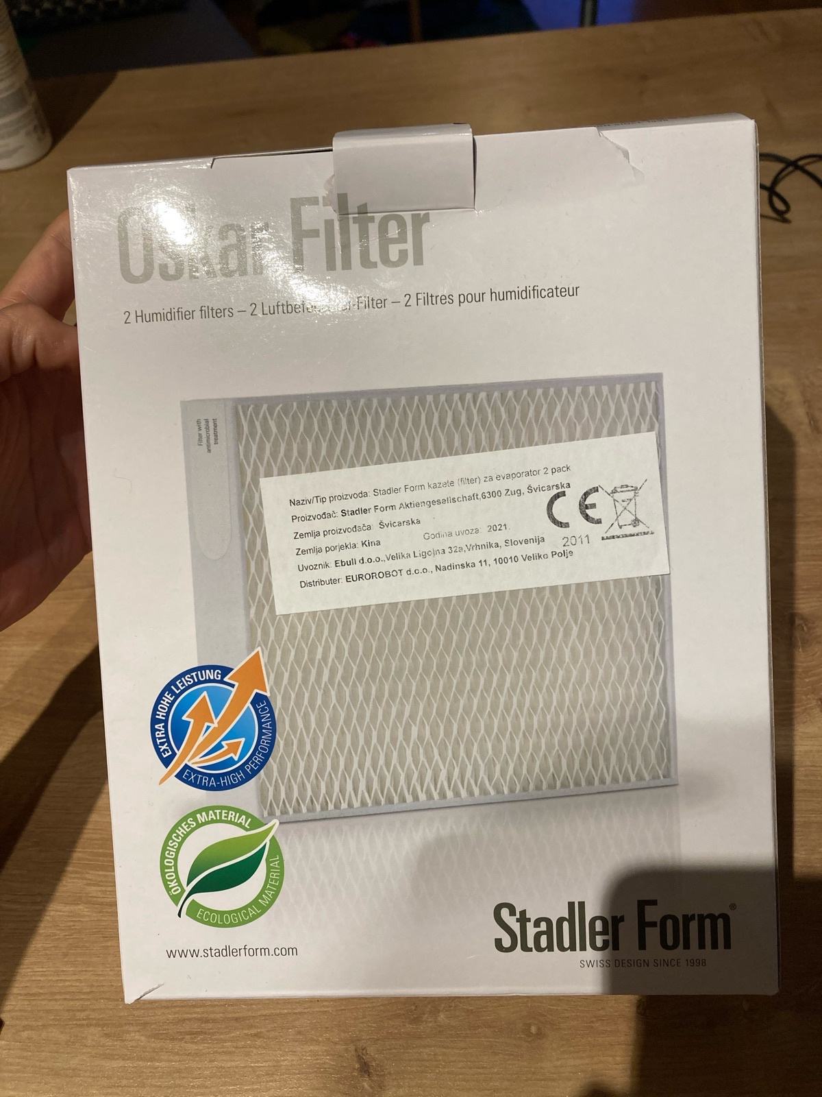 Filter za Oskar Stedler Form