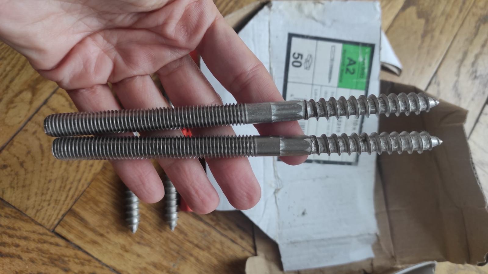 Inox vijci, matice, pločice, ukrasne glave