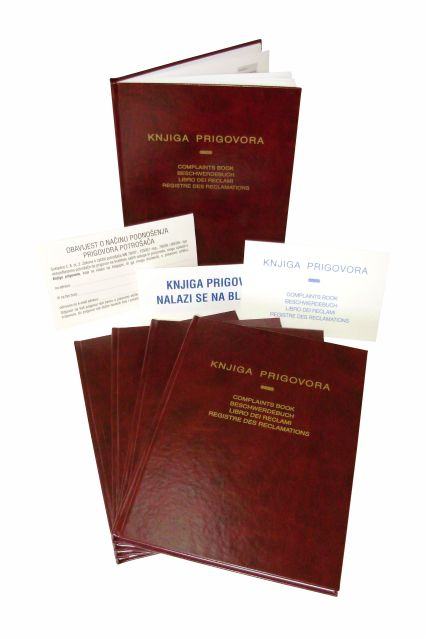 KNJIGA PRIGOVORA - OD 1.07.14 NEMA VIŠE KNJIGE ŽALBI