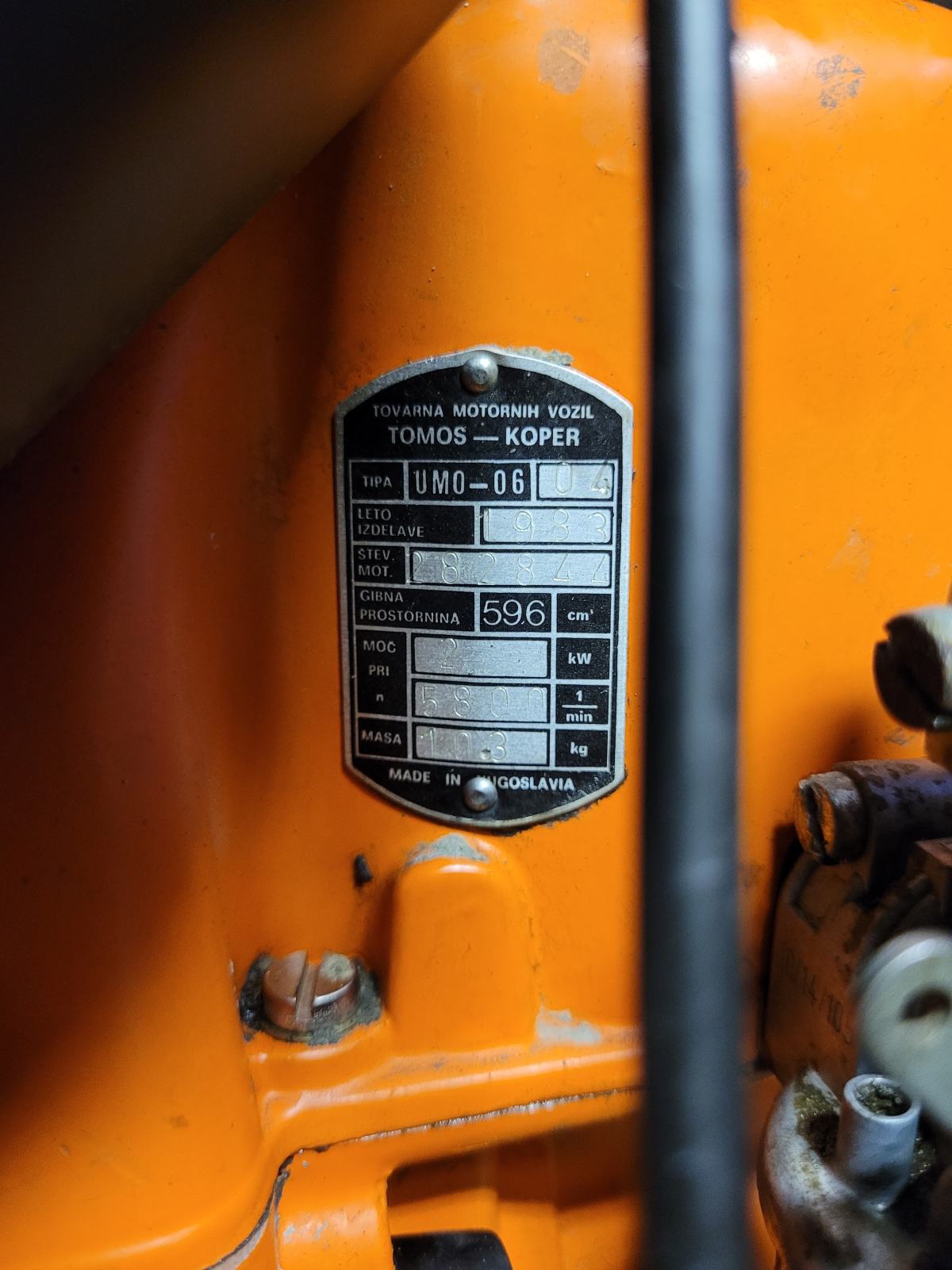 Motor Tomos UMO-06 04