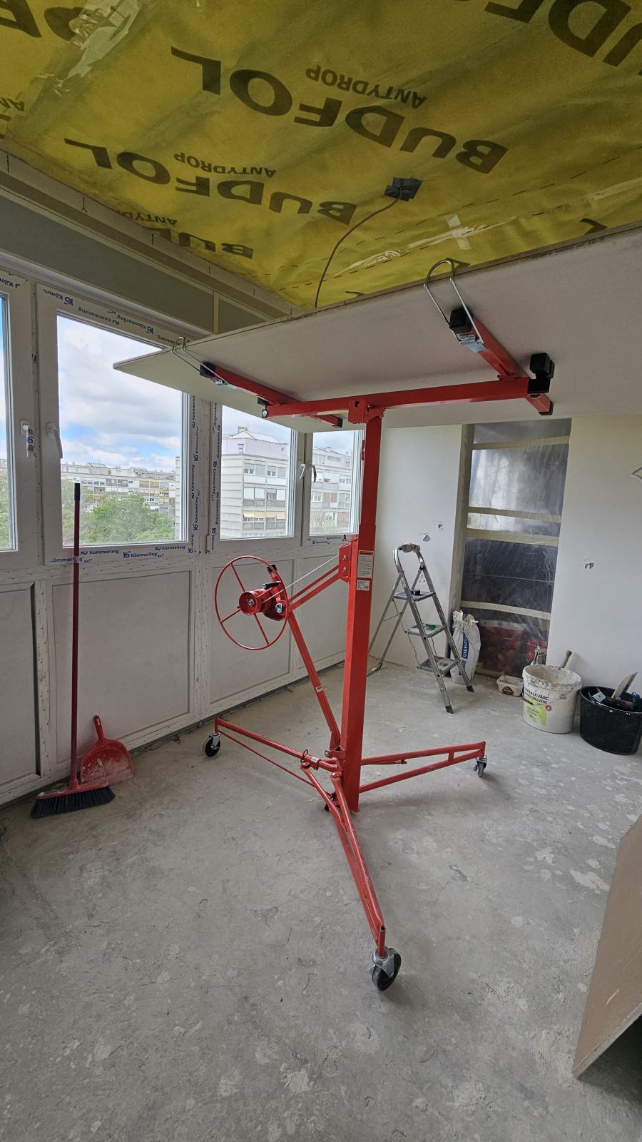 Podizač za gips i OSB ploče (knauf, rigips...)