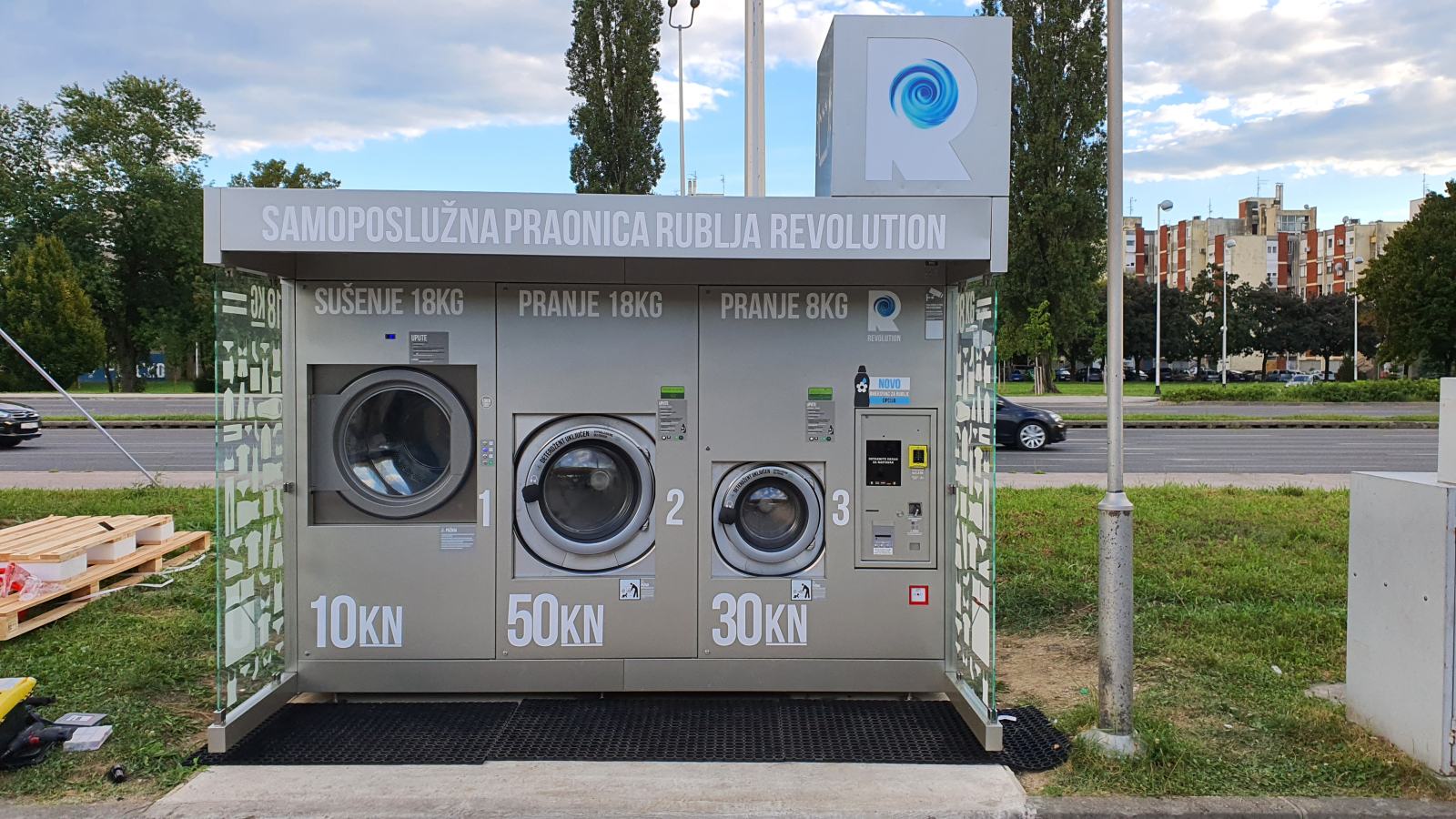 SAMOPOSLUŽNA PRAONICA RUBLJA KIOSK