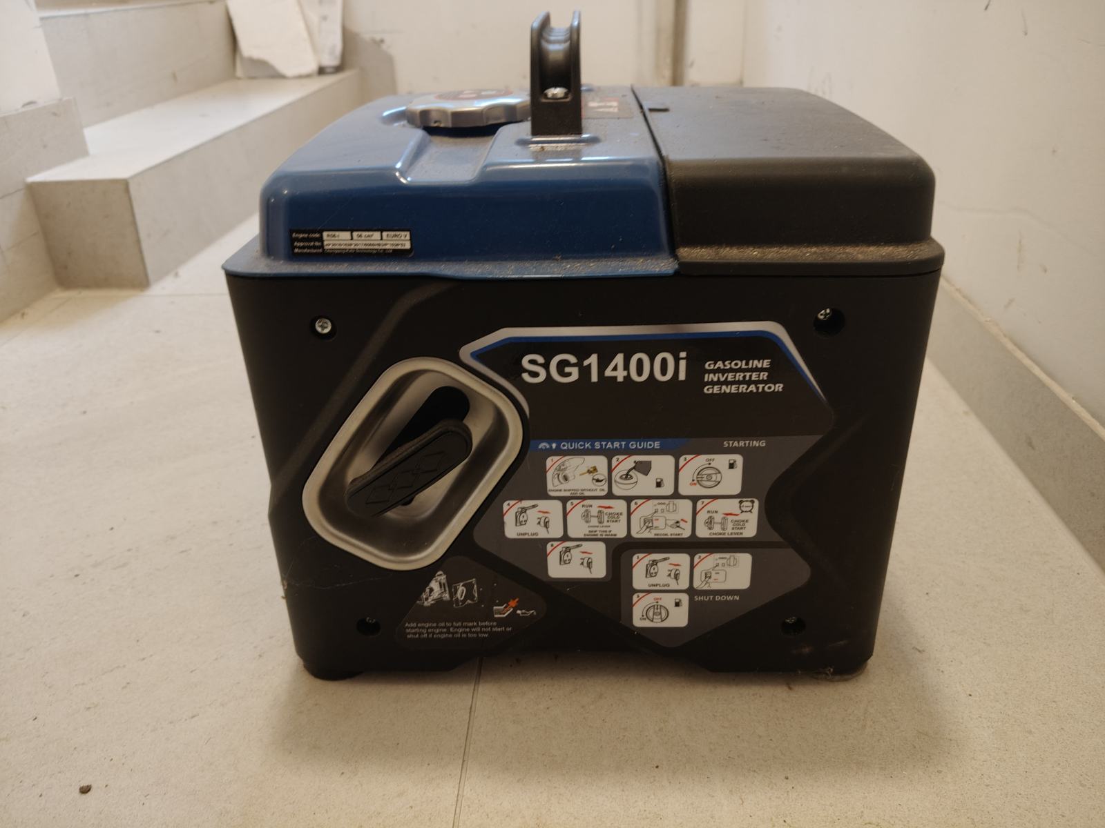 Scheppach SG1400i gasoline inverter generator