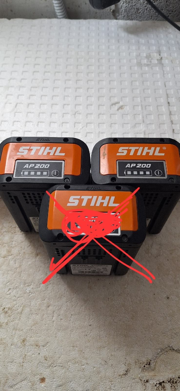 STIHL AP 200 akumulator (baterija)