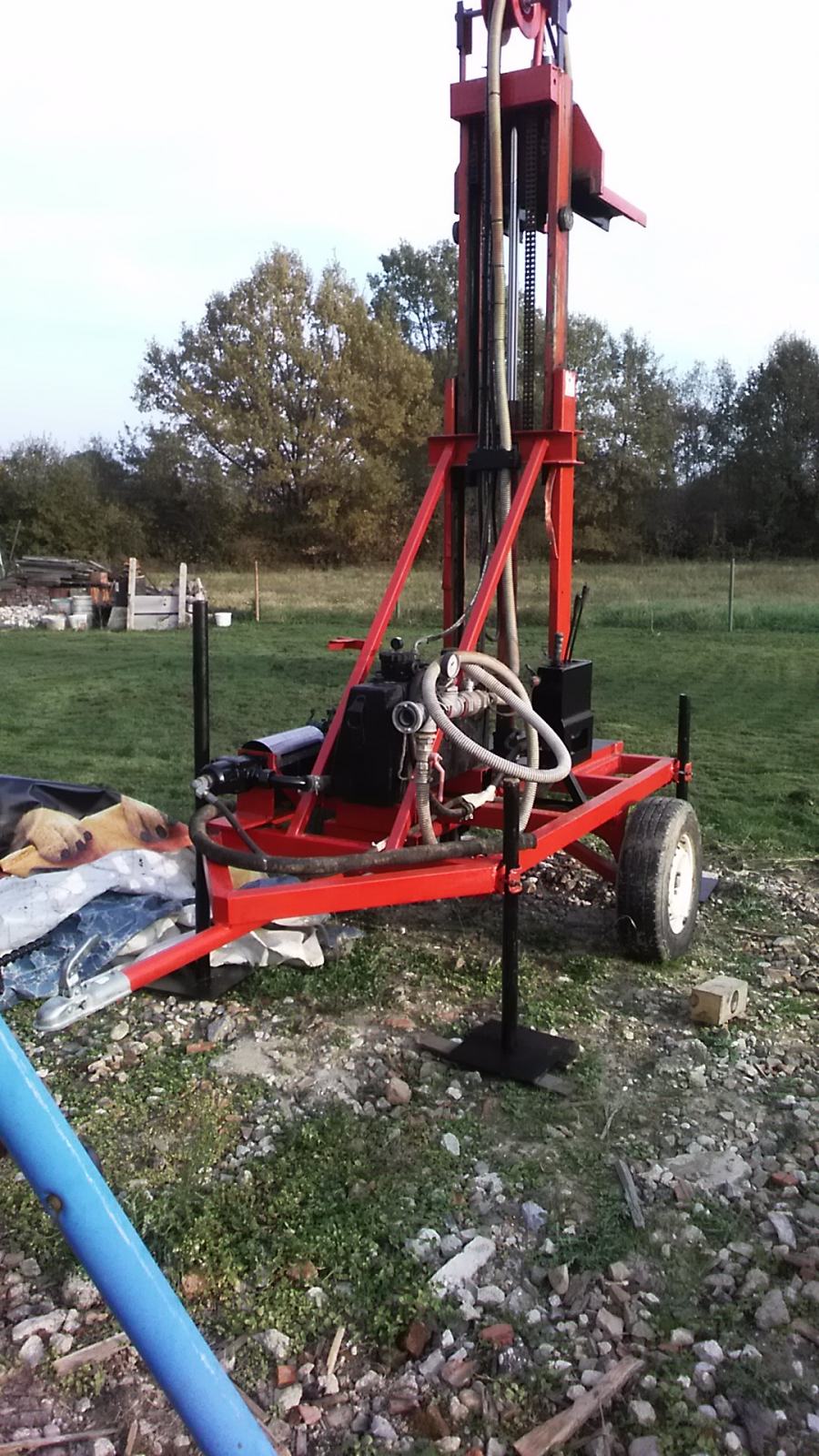 stroj za busenje bunara zamjena