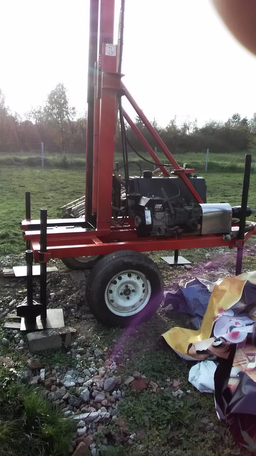 Stroj za busenje bunara