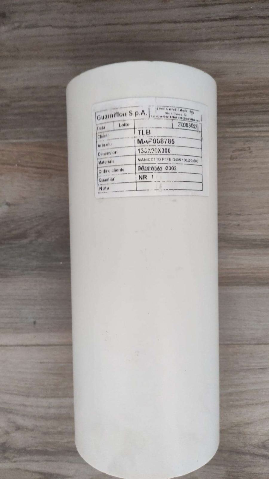 Teflon za glodanje i tokarenje GUARNIFLON PTFE G405