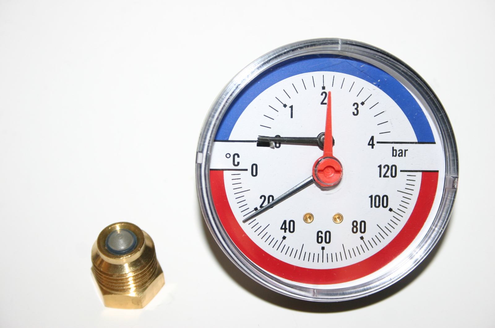 Termo manometar 50-120 fi.80 mm (65120)