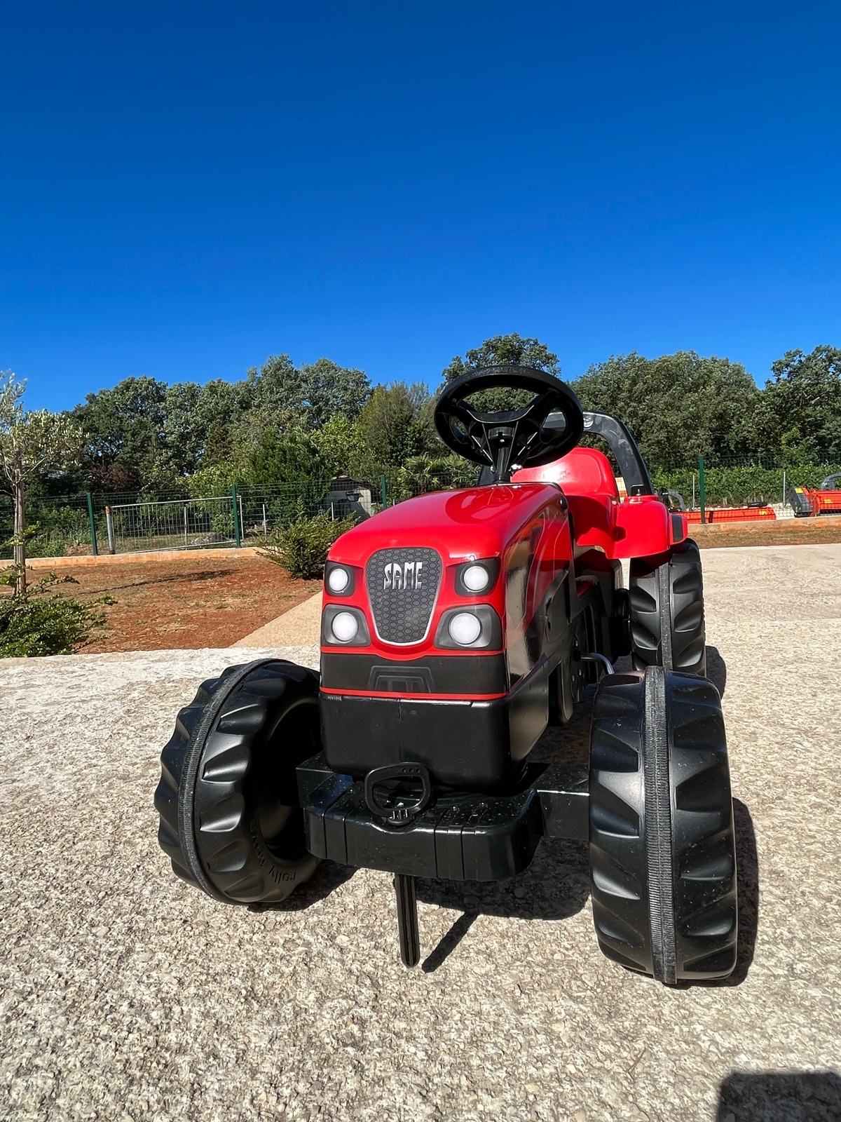 Traktor na pedale SAME EXPLORER 115 TB - igračka