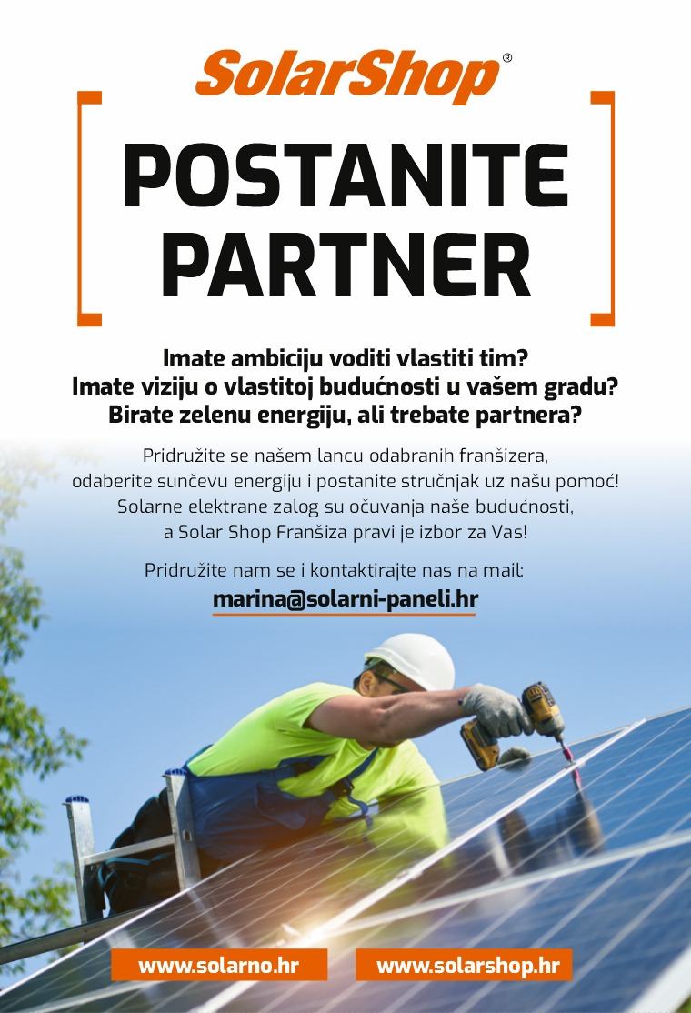 Tražimo Franšizere SolarShop Posao Instalatere