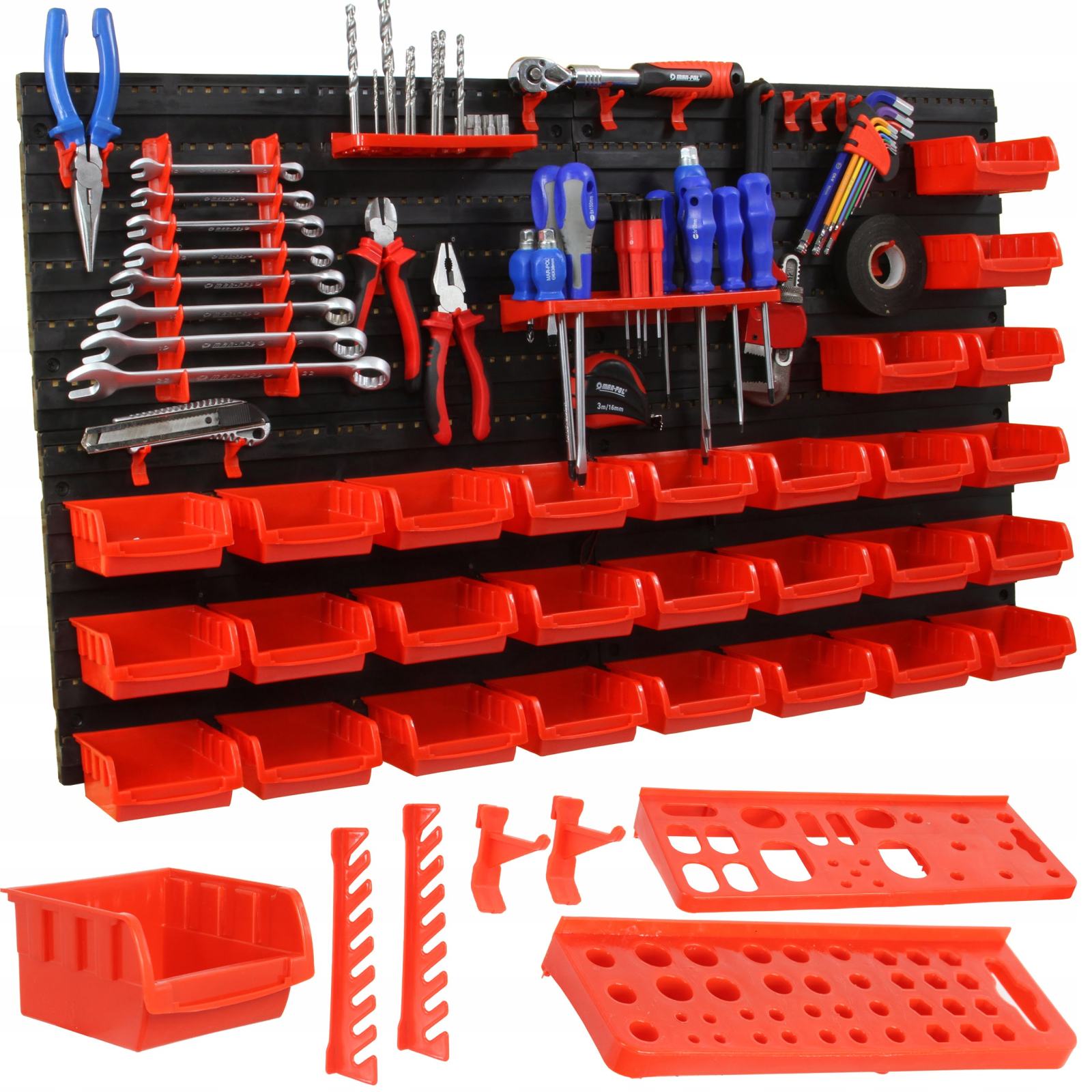 PVC zidna ladica 46 djelomični organizator alata 95x55cm