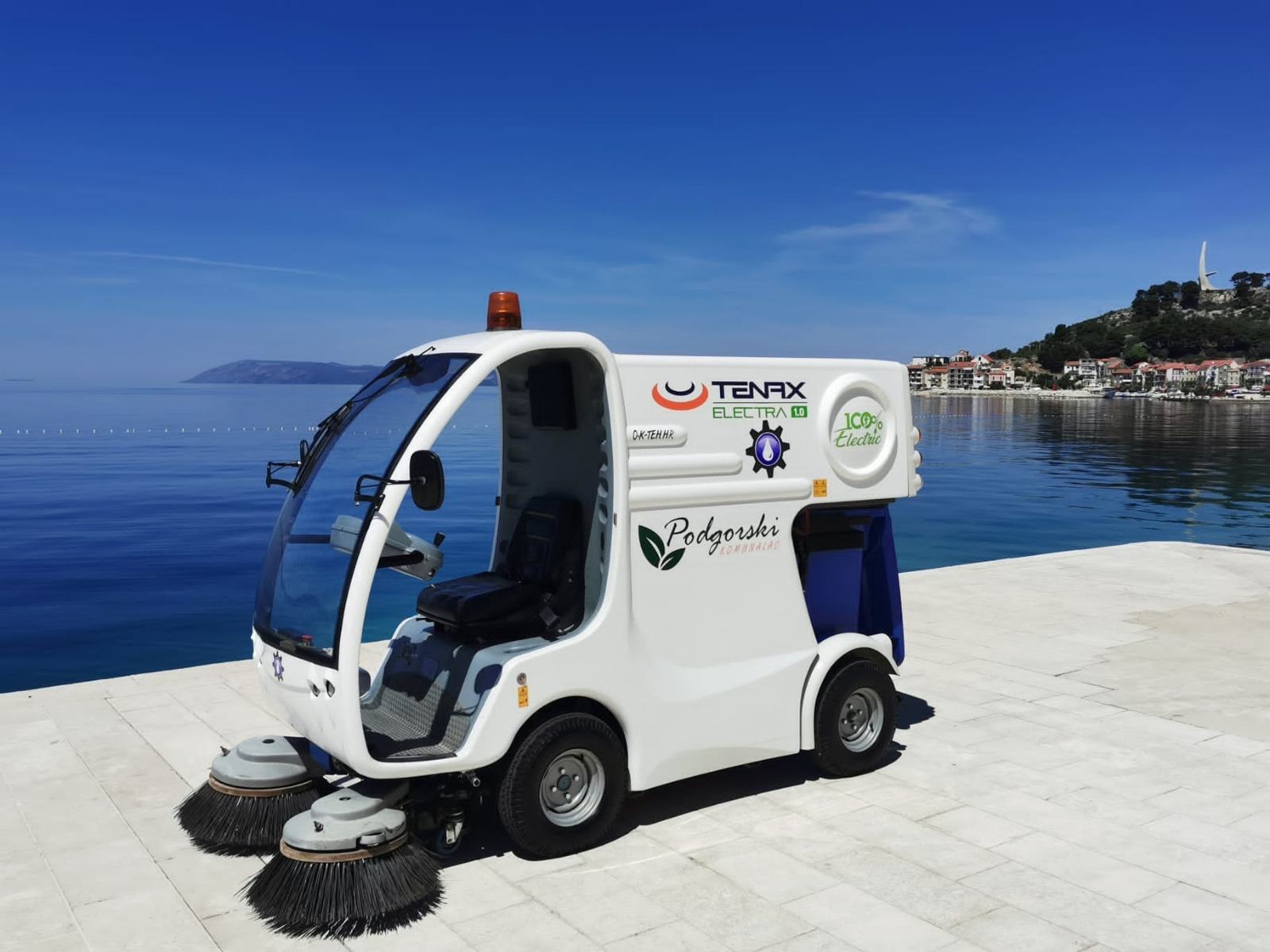 TENAX Electra 1.0 – Električna cestovna čistilica