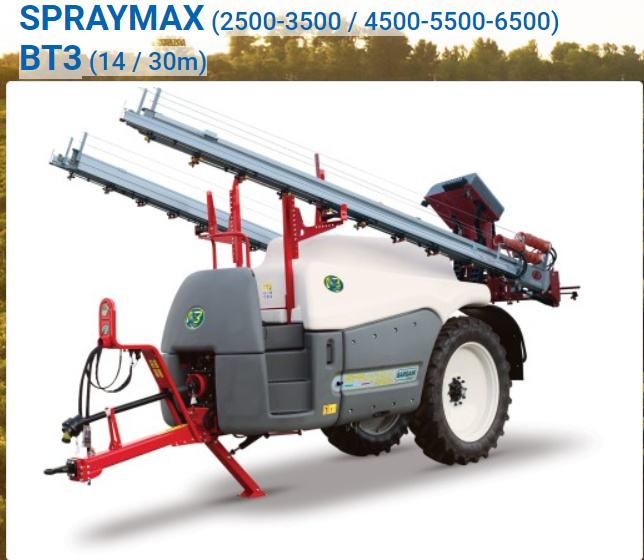 Bargam SPRAYMAX vučena prskalica