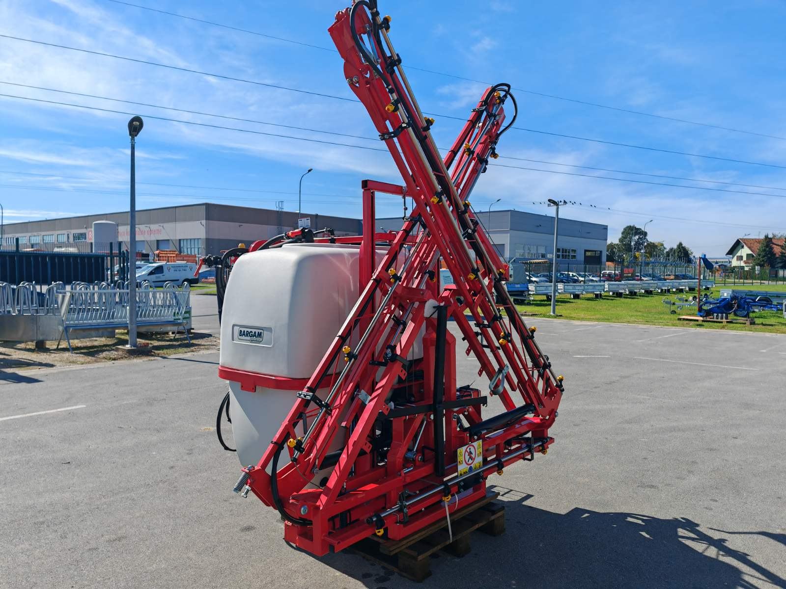 Prskalica Bargam Mec Poli 800 BDX 12m 140/20